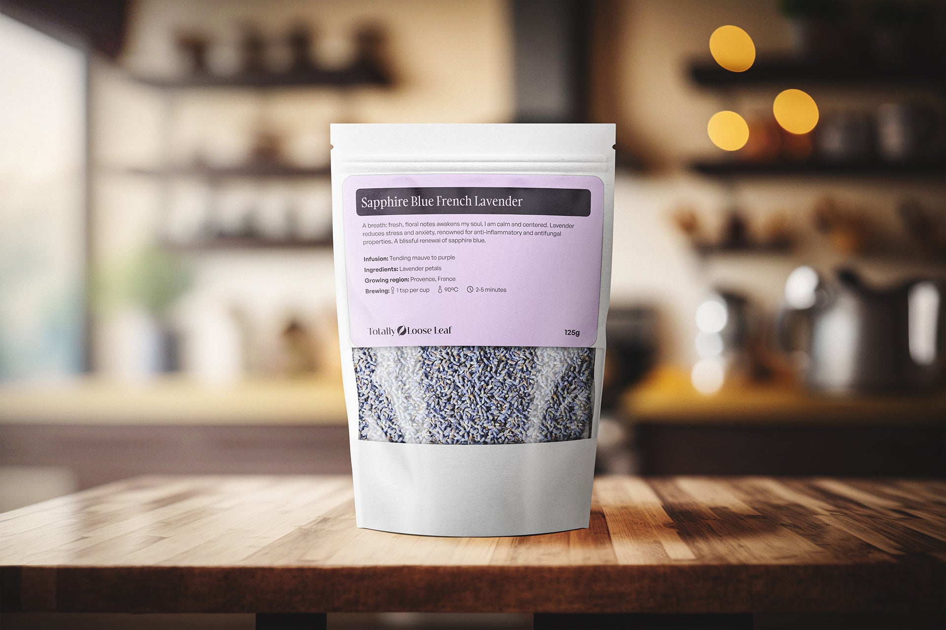 Sapphire Blue French Lavender - Calming Floral Tea – Totally Loose Leaf